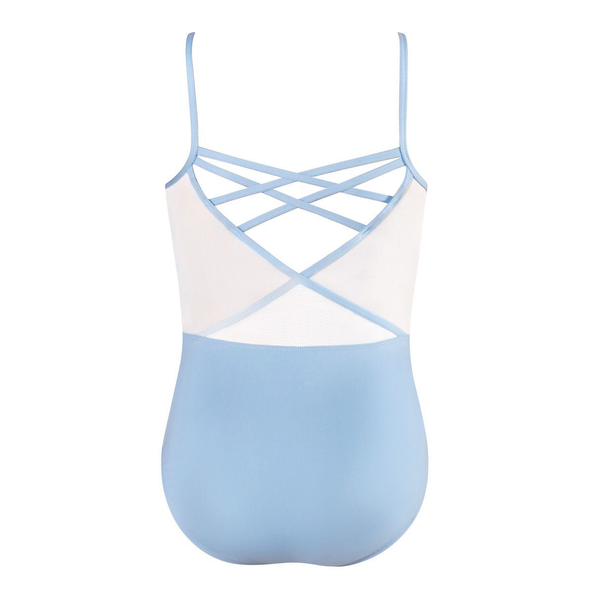 Capezio Deep Neck Clear Back Bra Child